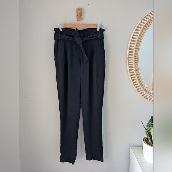 Sezane | Pants & Jumpsuits | Sezane Austin Pants Navy Fr 36us 4 Nwt ...